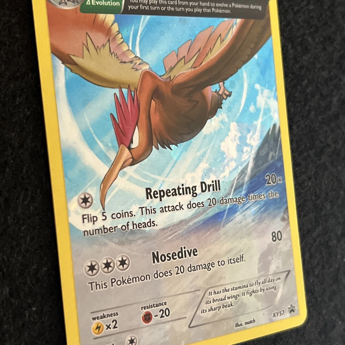 Fearow Pokemon Card Evolution