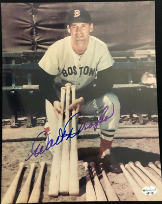 Walt Dropo Signed Autographed 8x10 Color Photo - COA - Boston Red Sox ...