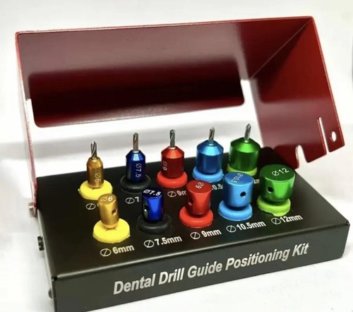 Dental Drill Guide and Positioning Kit Titanium Guided Surgery Pins Ce ...