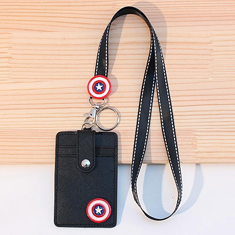 3D Cartoon Leather ID Opal Myki Metro Debit Card Holder Lanyard chain ...