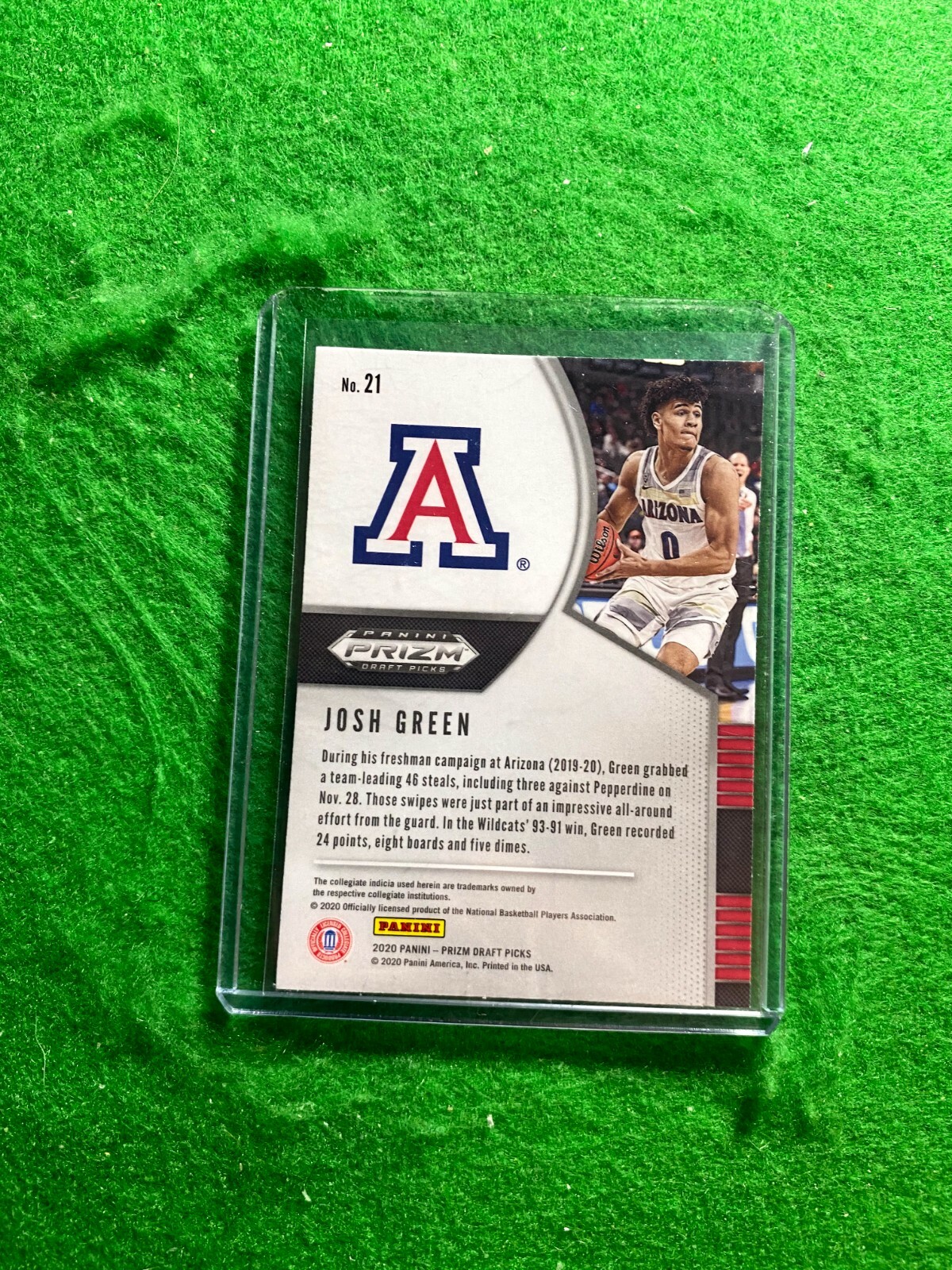JOSH GREEN PRIZM SILVER CHROME ROOKIE CARD ARIZONA RC MAVERICKS 2020 | eBay