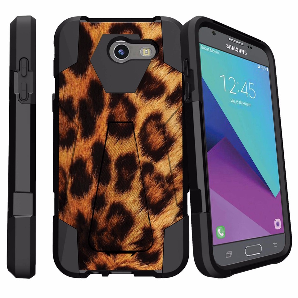 Rugged Case Cover for Samsung Galaxy J3 Emerge J3 2017 Sol 2 J3 Eclipse ...