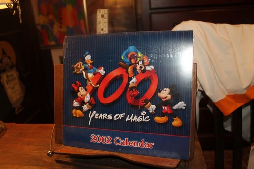 Sealed 2002 Calendar 100 years of Magic Walt Disney World | eBay