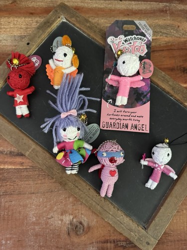Watch over /Voodoo Doll Keyring Lot - Various Keychains as Photographed ...