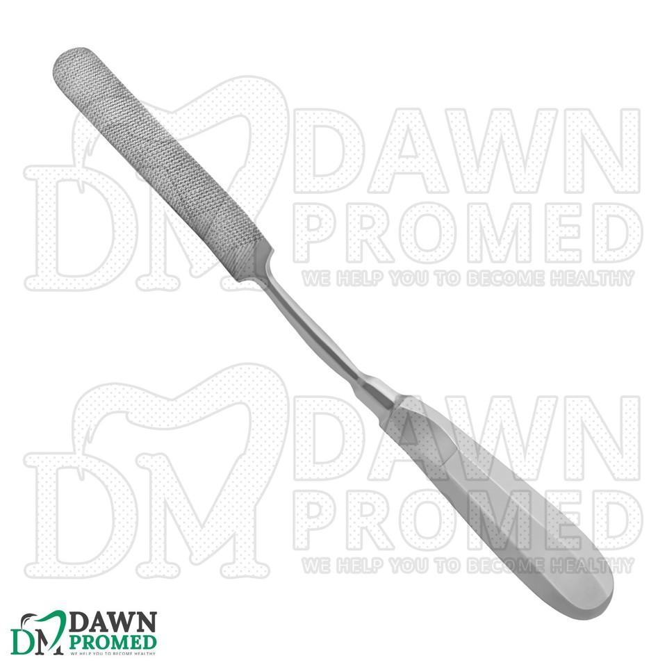 3 Pcs Bone File 10" Half Round Double Sided Bayonet Shank Orthopedic ...