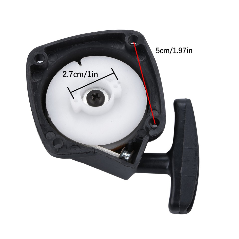 Recoil Starter Pull Start Starter For Strimmer Hedge Trimmer Brush ...
