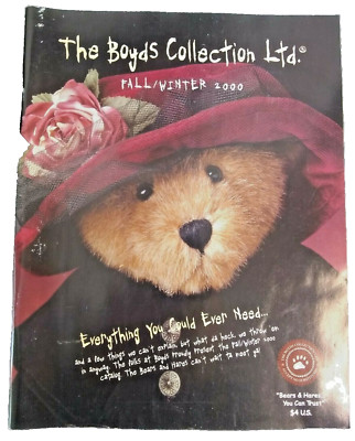 The Boyds Collection Ltd. Catalog Fall Winter 2000 Bears & Hares VTG A ...