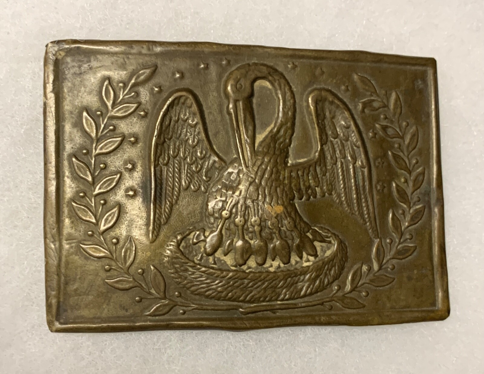 Civil War Confederate Louisiana Belt Buckle | eBay