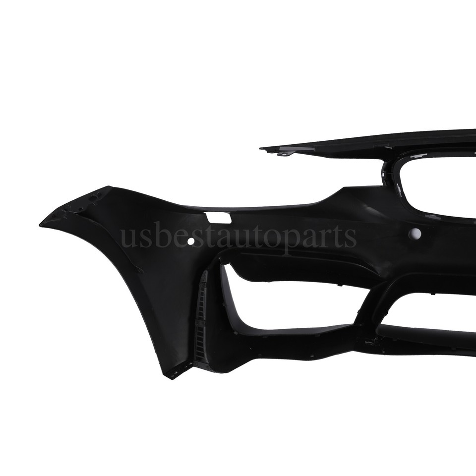 F30 M3 Style Front Bumper Cover Kit W/Fog Lights For BMW 3 Series 2012 ...