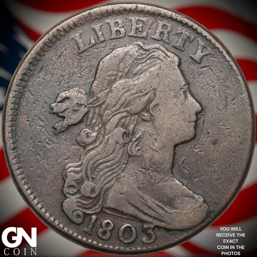 1803 Draped Bust Large Cent A8371 | eBay