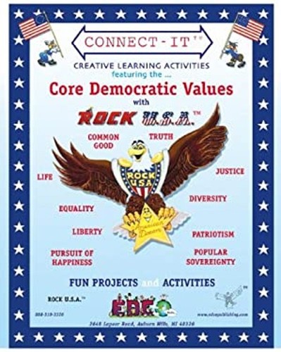 Core Democratic Values with Rock U. S. A. Paperback Edna Cucksey ...