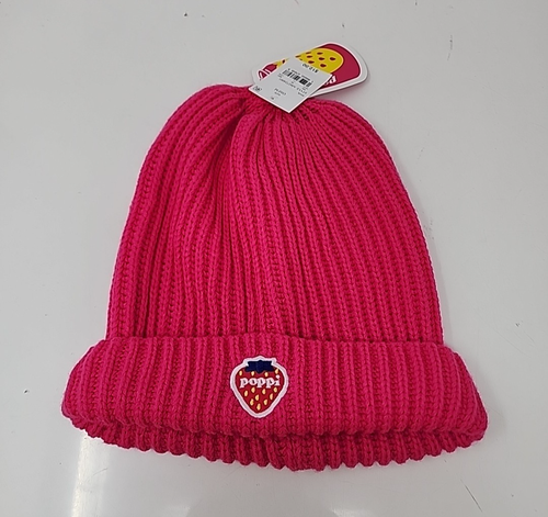 Poppi Beanie Hat, Hot Pink, One Size Fits Most, Strawberry Logo | eBay
