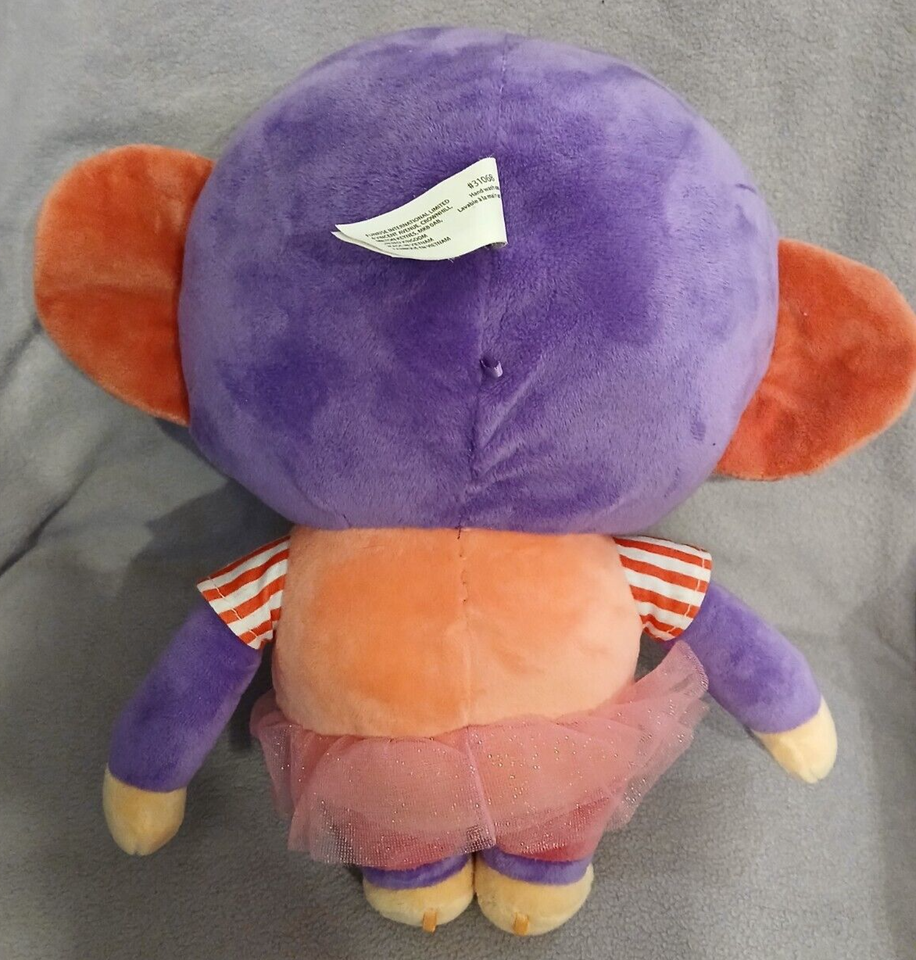 Wonder Park Chimpanzombie Purple Princess Monkey Soft Toy Plush 2019 ...