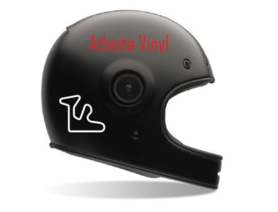 GingerMan Raceway RoadcourseTrack Decal Sticker Outline Vinyl Race ...