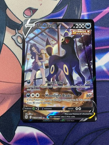 Pokemon TCG Sword Shield Brilliant Stars Trainer Gallery Umbreon V TG22 ...