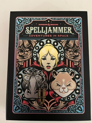 D&D RPG Spelljammer Adventures in Space Hard Alternate Cover ...