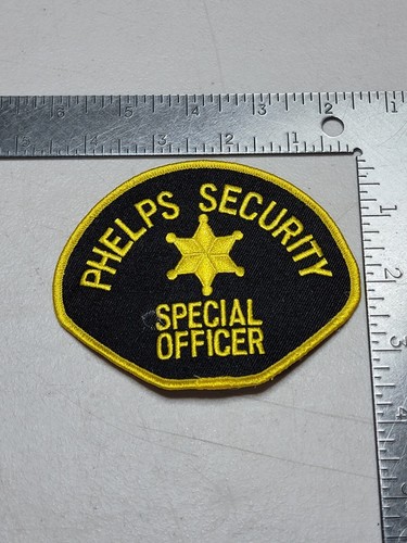 Bin1 b6 security guard patch patches Phelps Security Special officer used | eBay