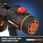 WX020L WORX Nitro 20V Cordless Paint Sprayer with Brushless Motor ...