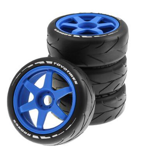 4PCS/SET Wheel Tire Replace for 1/8 Hong Nor X3GT/ KM Thor Rally/ARRMA ...