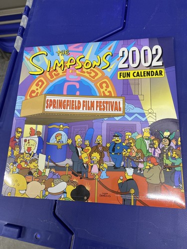 Simpsons 2002 Fun Calendar Brand New Sealed. MATT GROENING | eBay