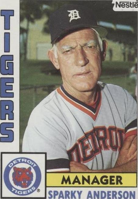 1984 Topps - Sparky Anderson #259 Nestlé for sale online | eBay