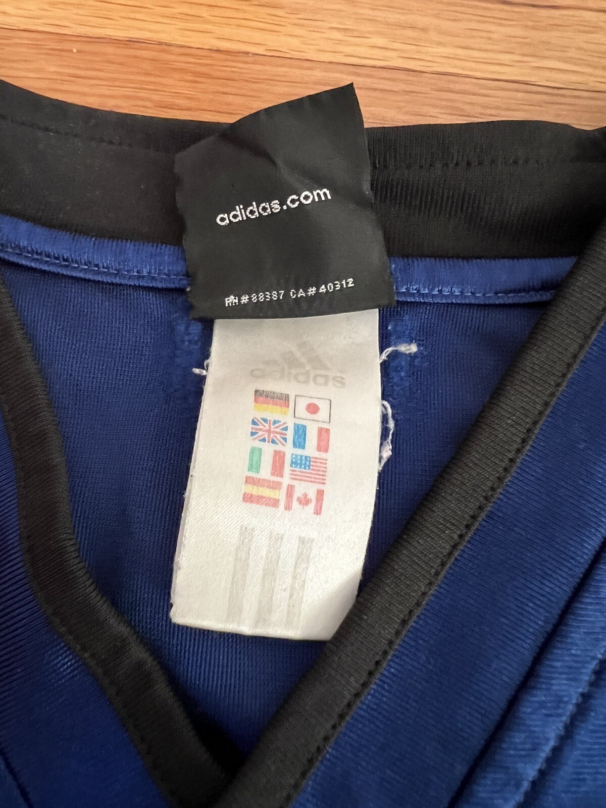 VINTAGE 2002 Adidas Streetball Basketball Jersey T Ma… - Gem