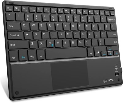 Ultrathin 4mm Wireless Bluetooth Keyboard Built-in Multi-Touch Touchpad ...