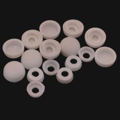 100 Piece You.S Universal Screws Cover Cap Schraubenkappe IN White ...