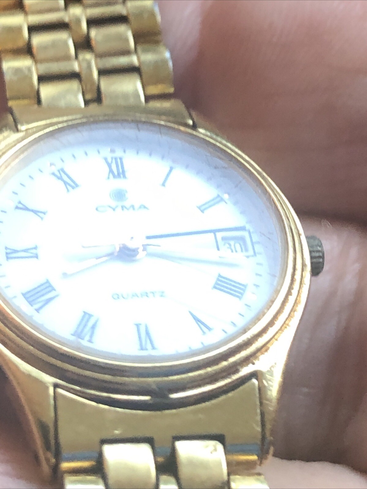 CYMA Quartz Watch NEW BATTERY | eBay