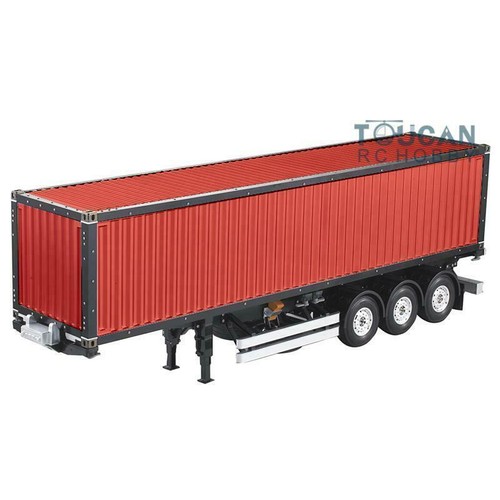 TOUCANRC 1/14 RC DIY 40ft Container Chassis Semi Tractor Trailer Truck ...