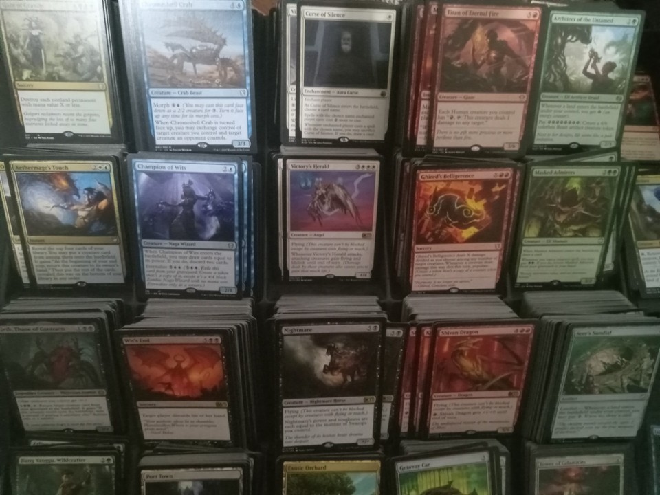1000 Magic the Gathering bulk cards MTG commander edh lot 150 rares ...