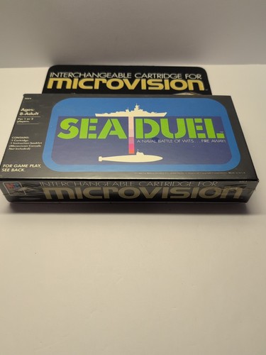 Microvision Handheld Game Sea Duel By MILTON BRADLEY BRAND NEW SEALED ...