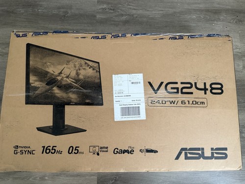 ASUS 24" Full HD 1080p 0.5ms 165Hz Gaming Monitor G-SYNC MODEL VG248QG ...