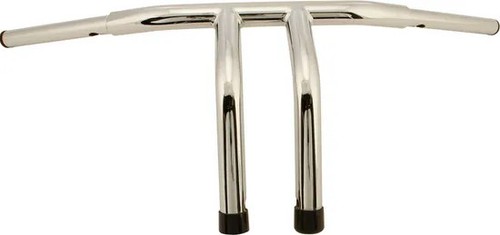 HD Fat Tiller Handlebars 1 1/4 x10 Rise Chrome Harley Softail Deluxe 05 ...