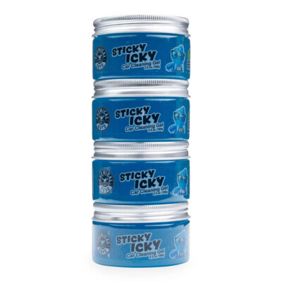Chemical Guys - Sticky Icky Cleaning Gel, Green Apple Scent (4 Pack) | eBay