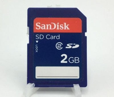SanDisk 2GB Class 2 SD Flash Memory Card (SDSDB-2048-AW11A ...