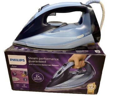 PHILIPS Azur Steam iron GC4564/26, Steamglide Advanced Quick calc ...