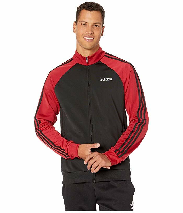 New Adidas ESSENTIALS 3-STRIPES or TRICOT TRACK JACKET Mens Sizes ...