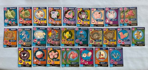 Set of 28 Pokemon The First Movie 1998 Movie Scene Cards Poke Trivia ...