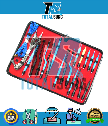 Bipolar Bayonet Forceps Electrosurgical Instruments set | eBay