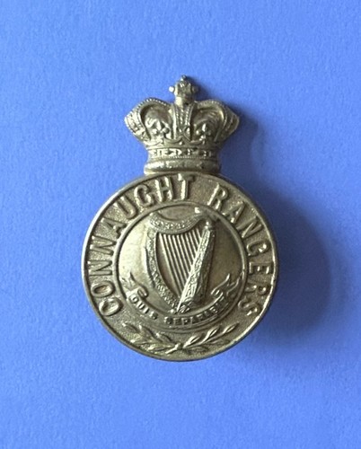 Vintage British Victorian Connaught Rangers Helmet Badge | eBay