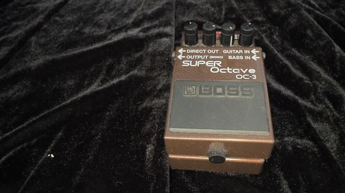Boss OC3 Octave Guitar Effect Pedal 4957054083847 | eBay