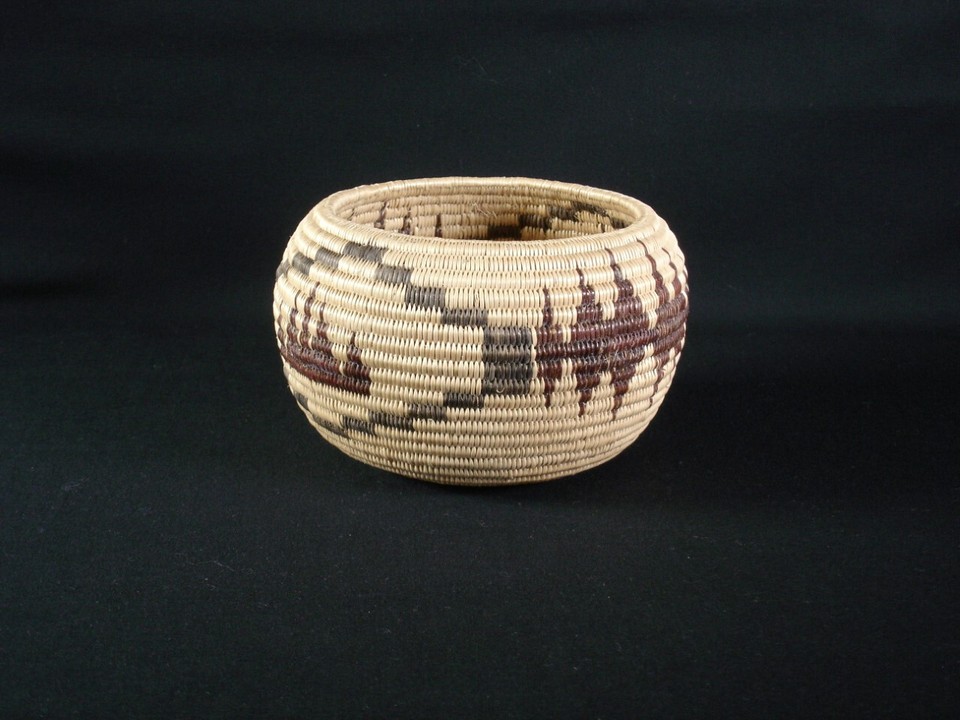A nice Washoe polychrome basket, Native American Indian, circa: 1915 | eBay