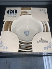 CorningWare 60th Anniversary Cornflower 4-piece Ceramic Bakeware Set ...