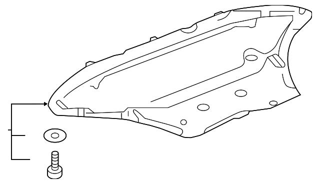 Genuine Audi Baffle 4M0-825-235-BA for sale online | eBay