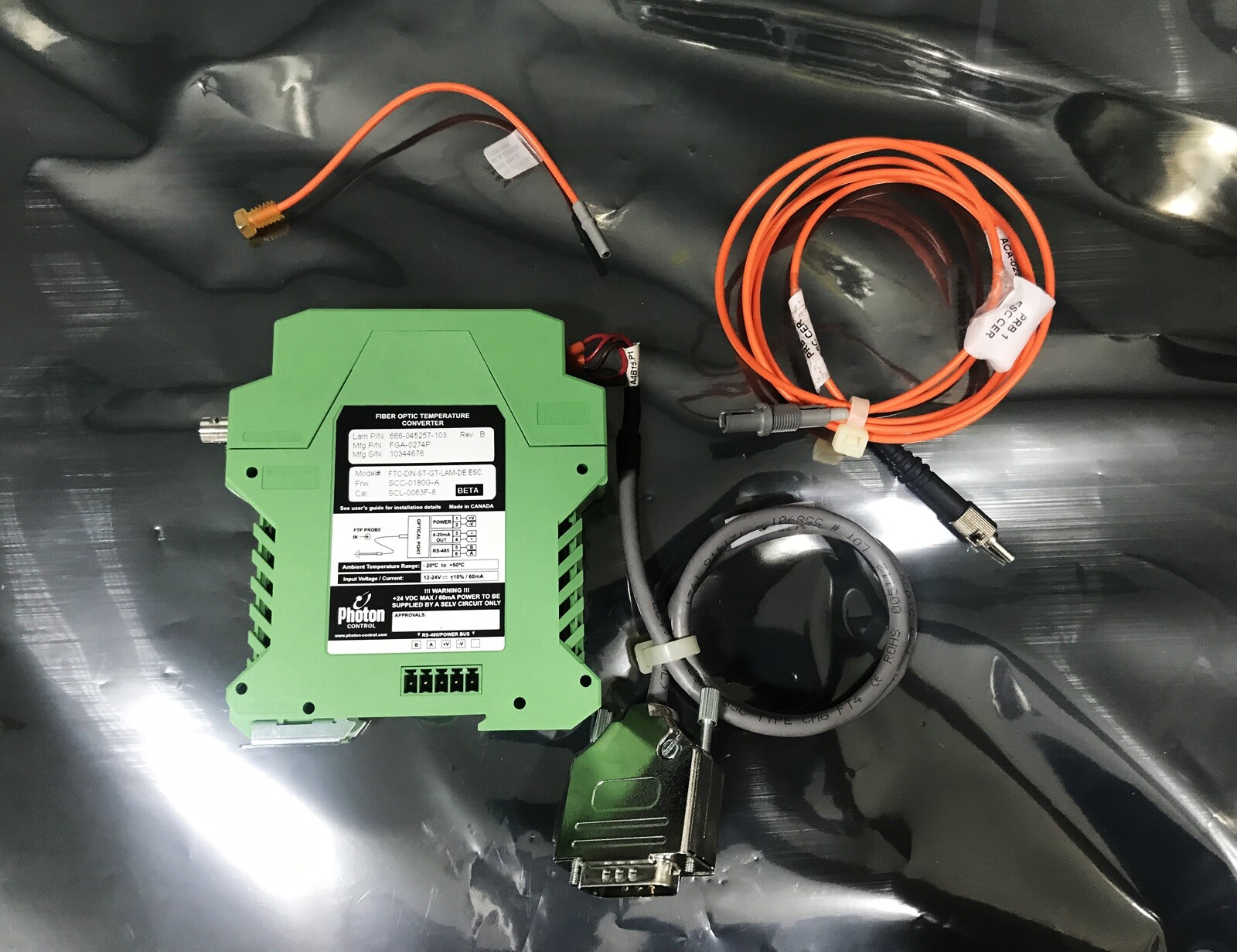 PHOTON CONTROL FTC-DIN-ST-GT-LAM-DE ESC / LAM P/N 666-045257-103 | eBay