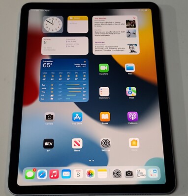 Apple iPad Air 4th Gen A2316,64GB, Wi-Fi, 10.9",Sky Blue :ID448 ...