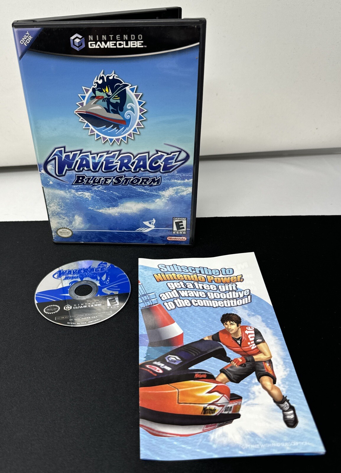 Nintendo GameCube Wave Race: Blue Storm Jet Ski Game *CLEAN, TESTED ...