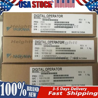 New In Box YASKAWA JVOP-180 A1000/S1000 Inverter Control Panel | eBay