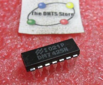 DM7425N National Semiconductor TTL IC Dual 4-In NOR Gate 7425 - NOS Qty ...